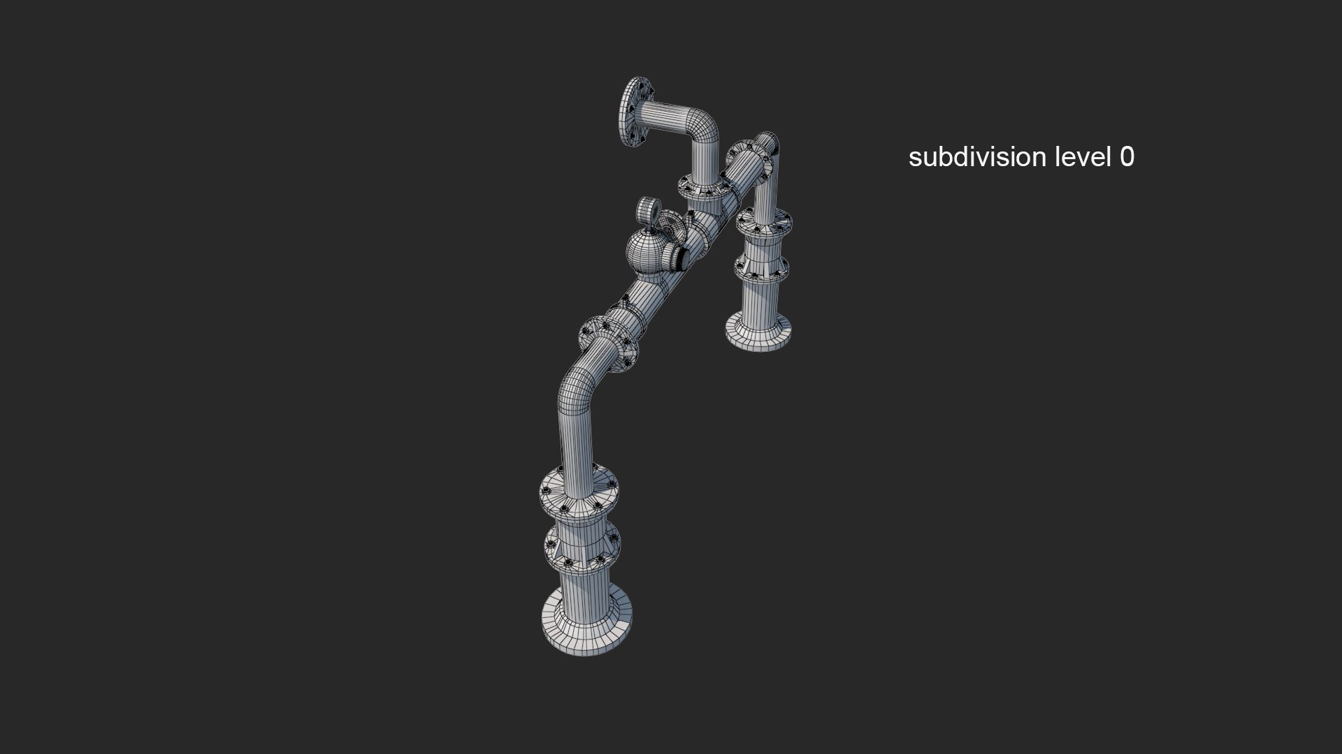 Water Pipe 3D - TurboSquid 1633885