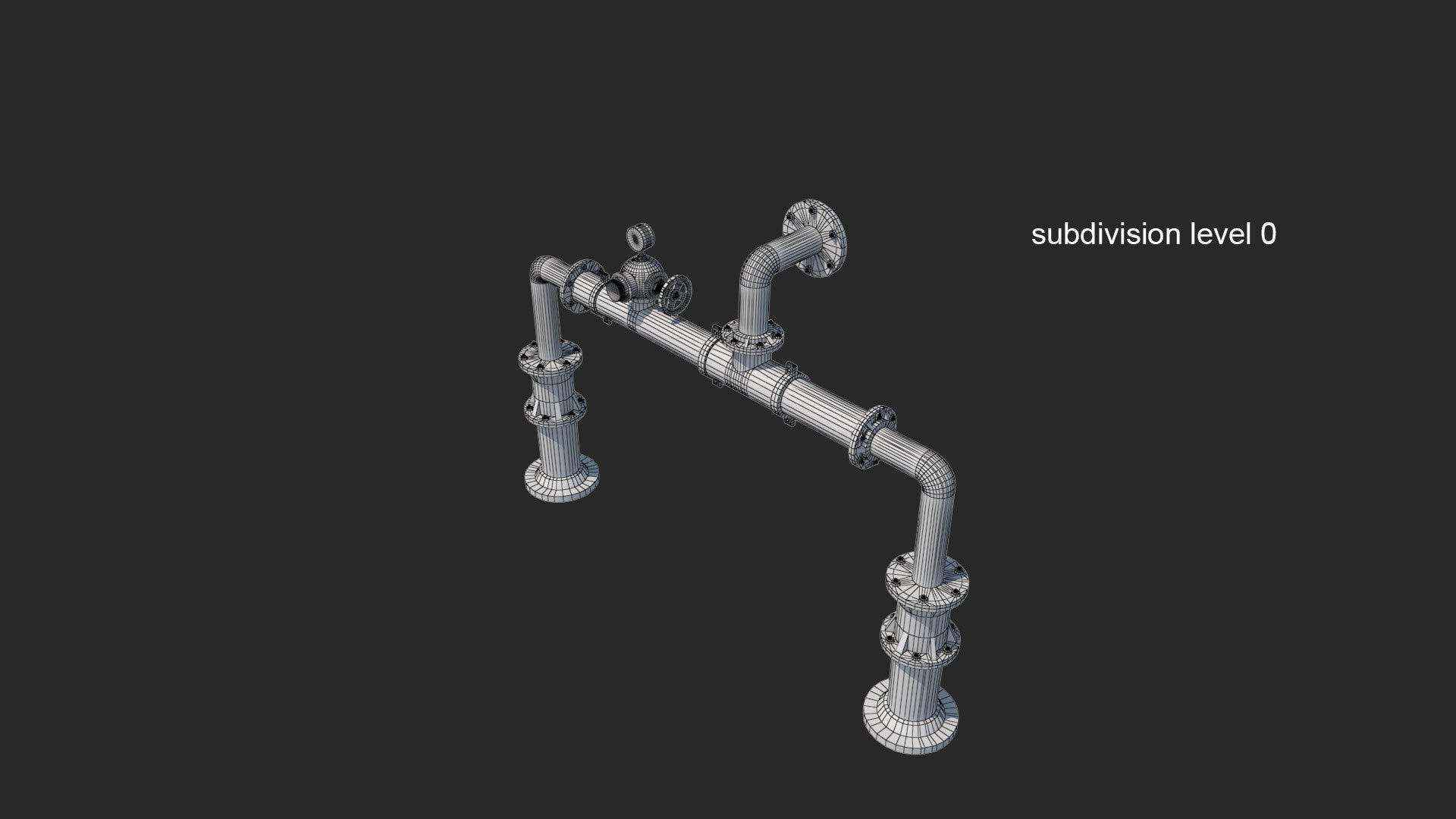 Water Pipe 3D - TurboSquid 1633885