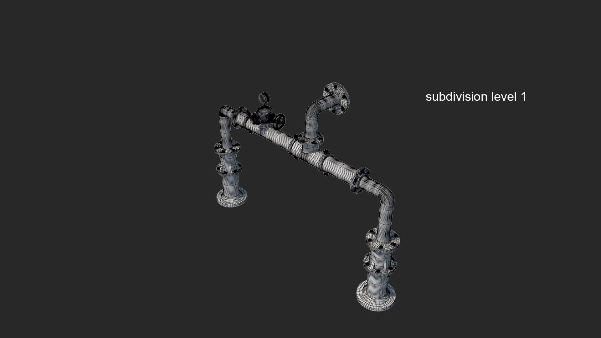 Water Pipe 3D - TurboSquid 1633885