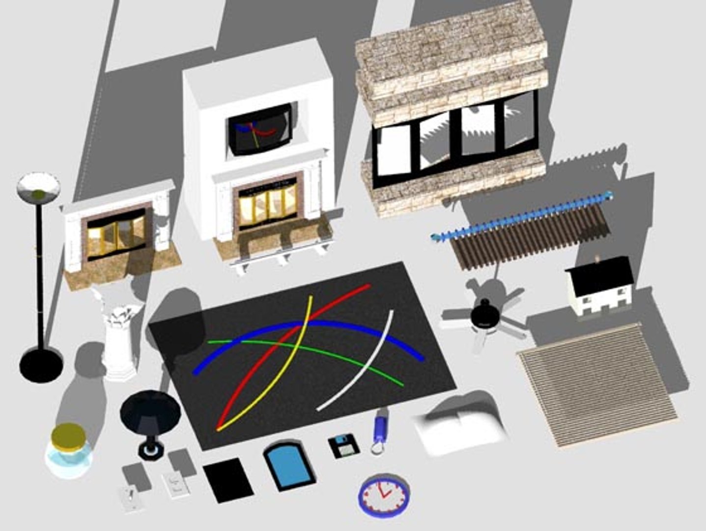 3dsmax household accessory