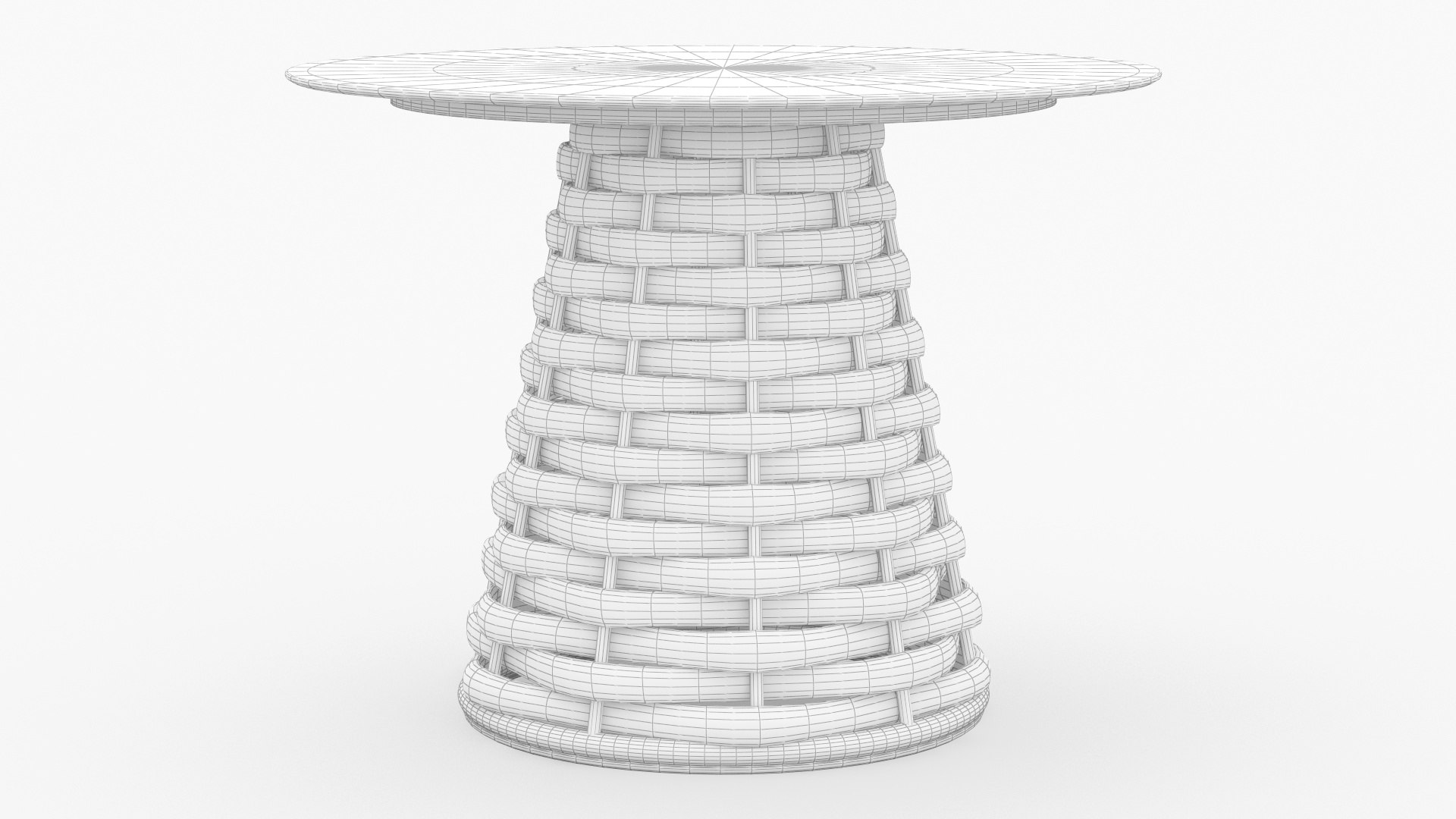 3D HUG Round Lunch Table - TurboSquid 2259914