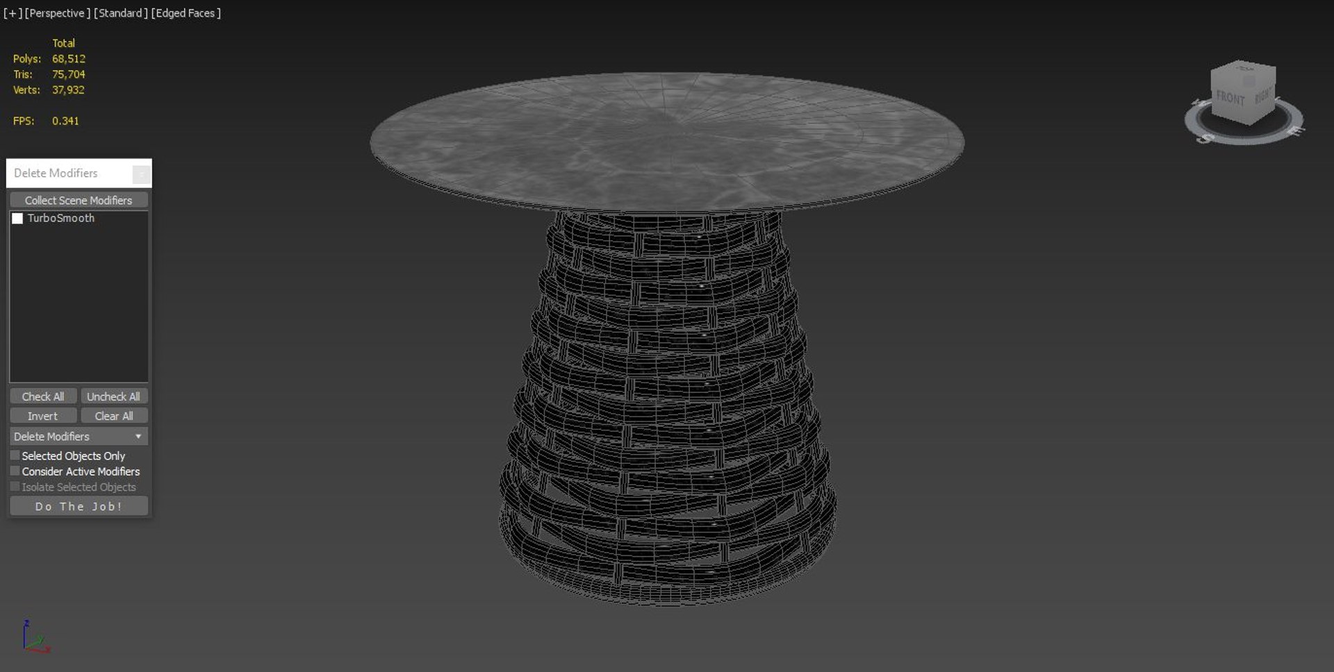 3D HUG Round Lunch Table - TurboSquid 2259914