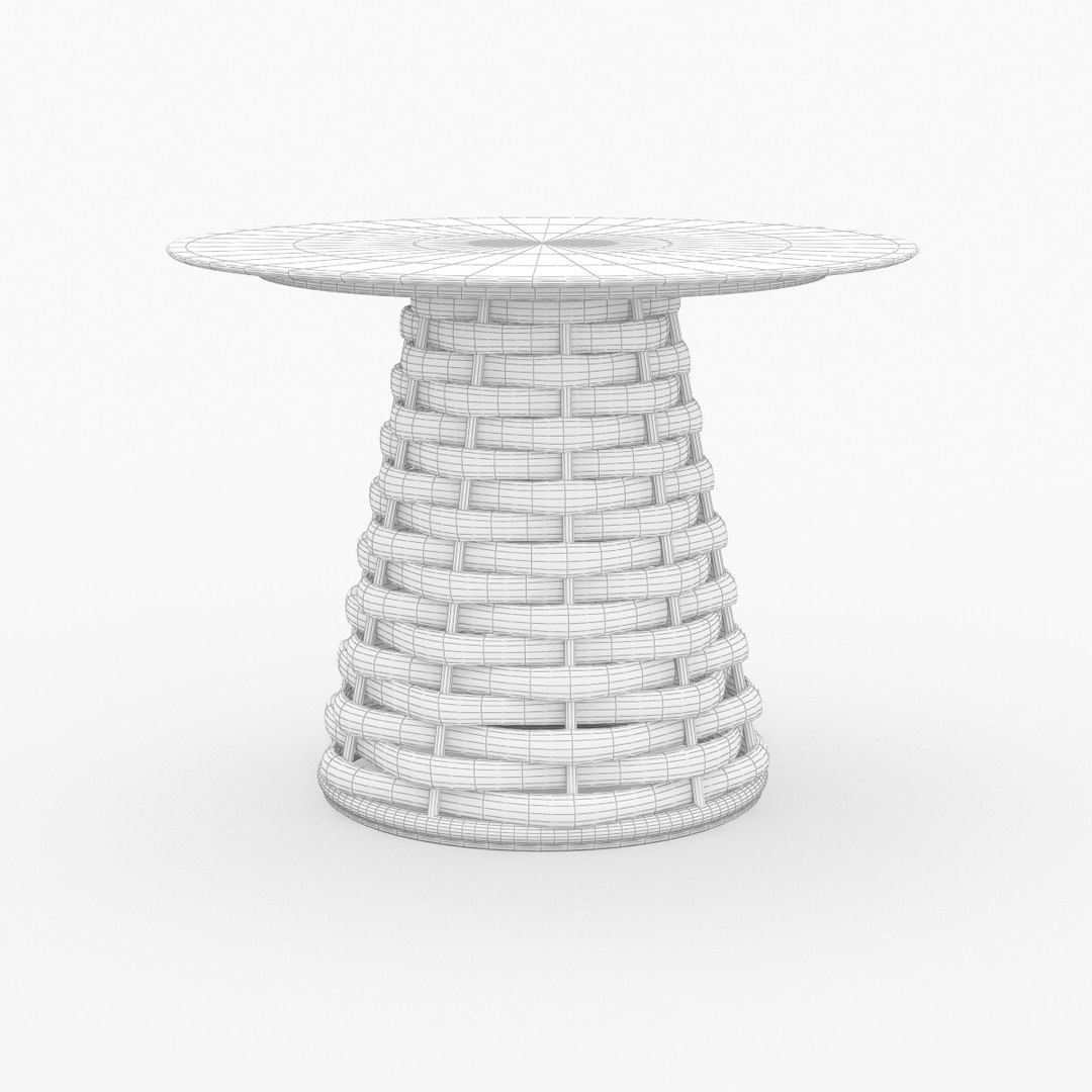 3D HUG Round Lunch Table - TurboSquid 2259914