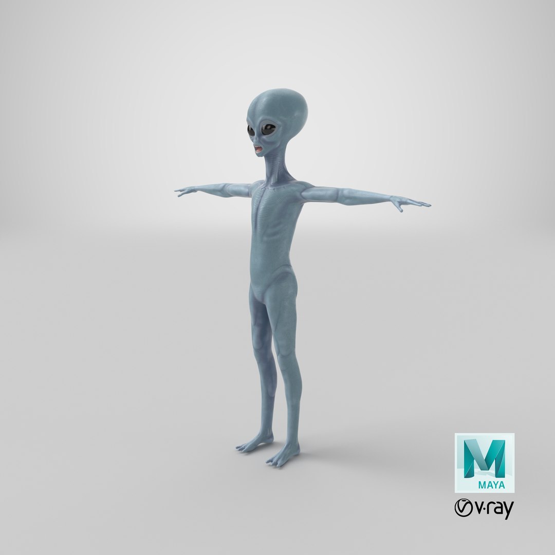 Alien Space 3D Model - TurboSquid 1604565
