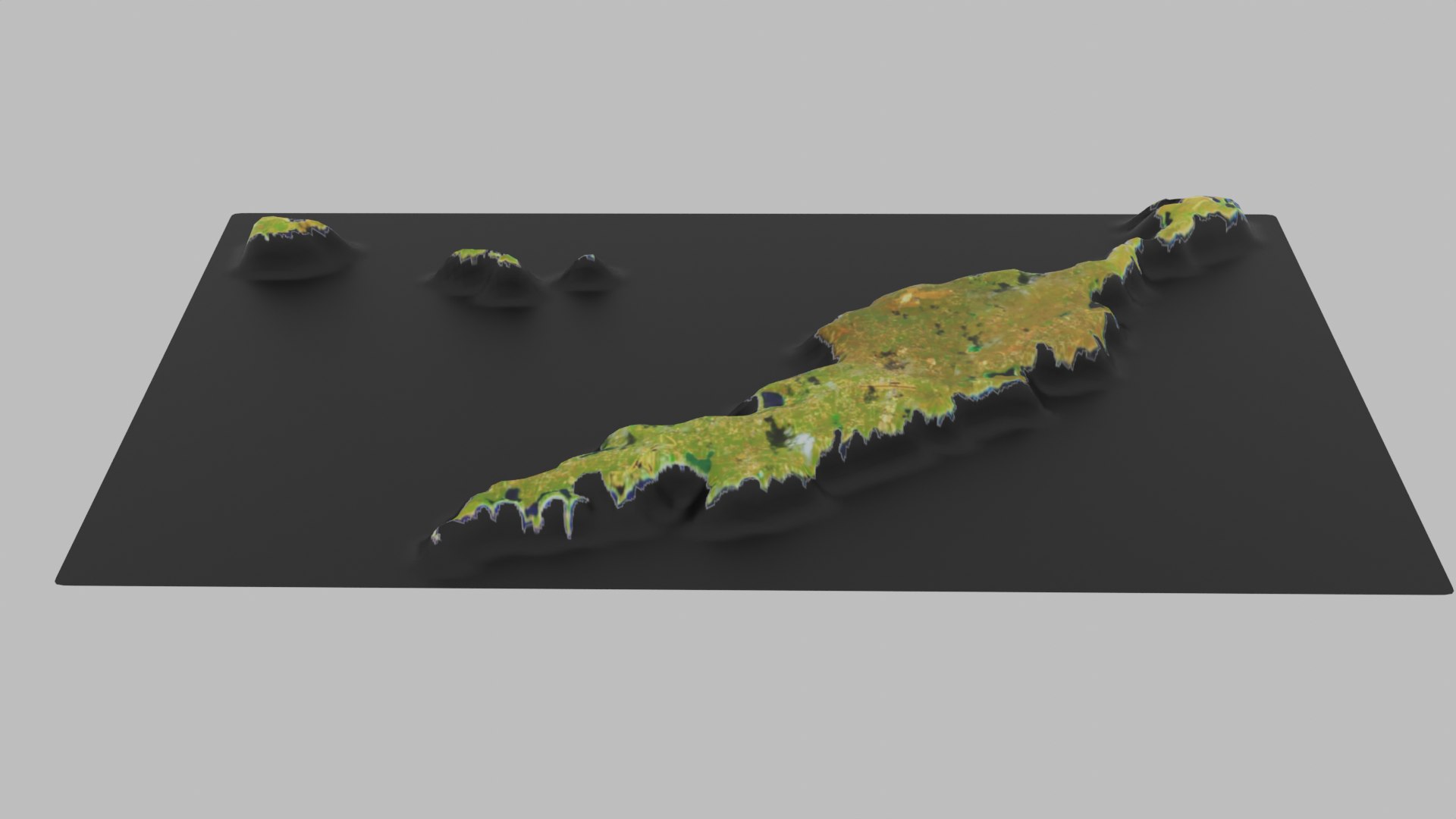 Anguilla Map 3D Model - TurboSquid 2068749
