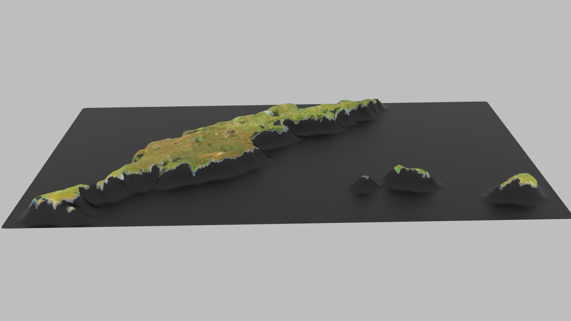 Anguilla Map 3D Model - TurboSquid 2068749