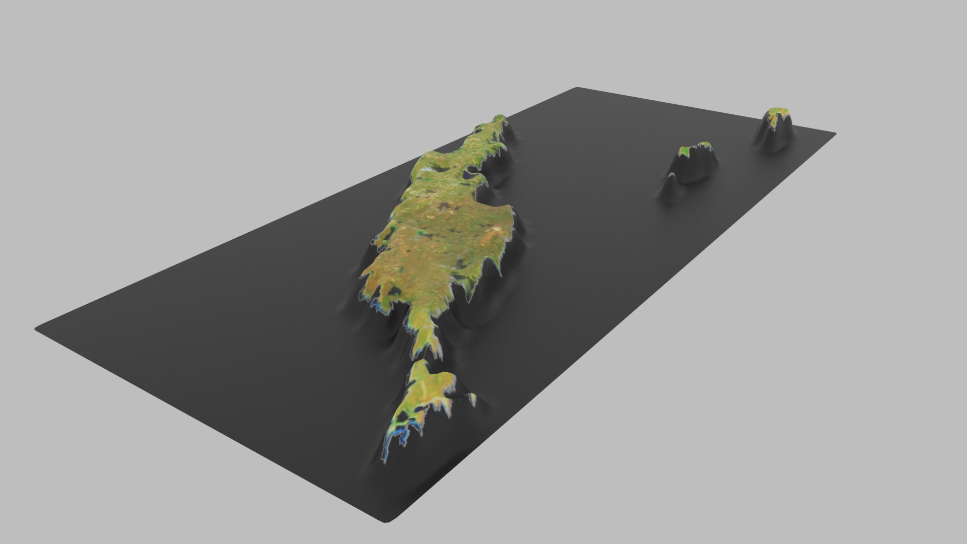 Anguilla Map 3D Model - TurboSquid 2068749
