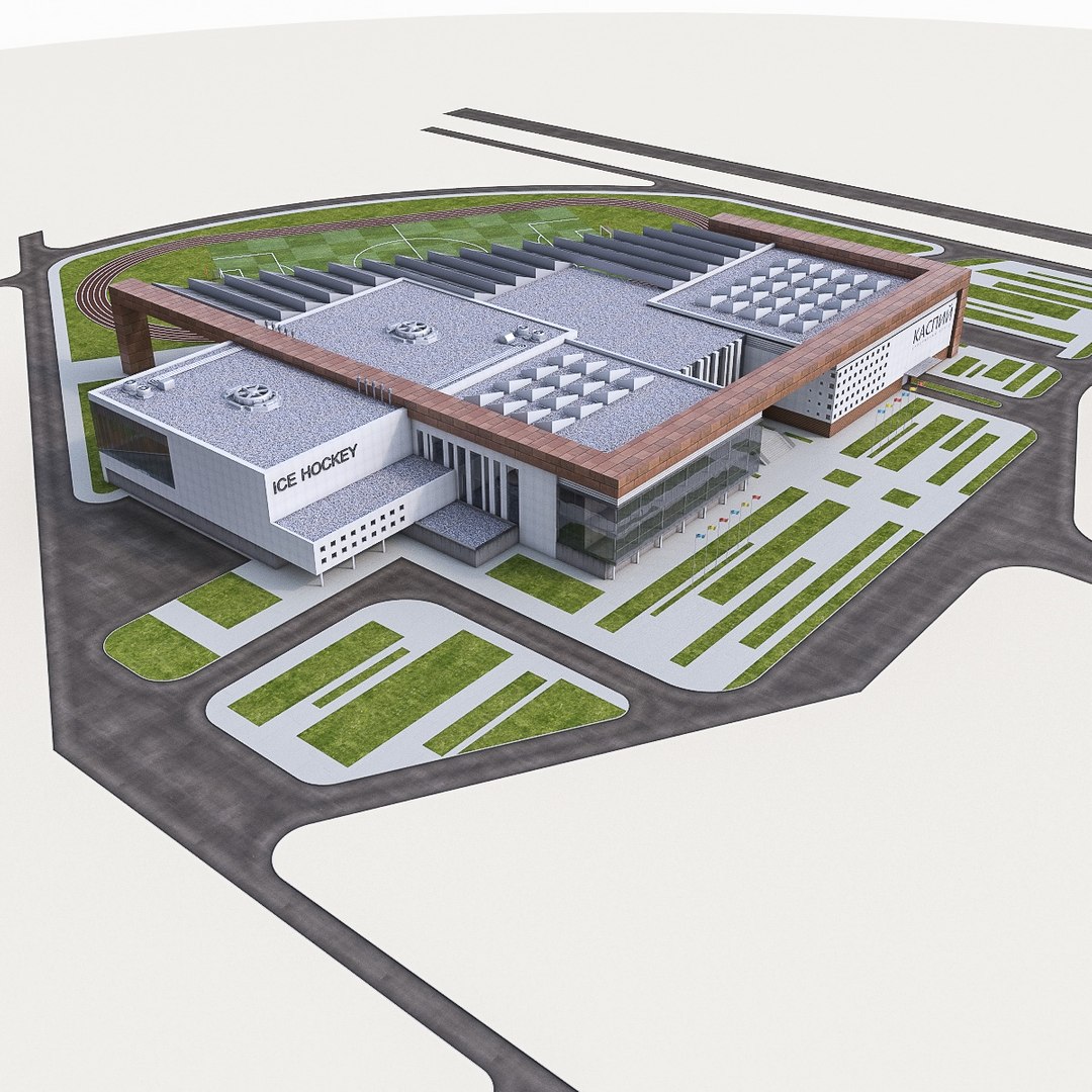 Sports Complex 02 3D - TurboSquid 1751300