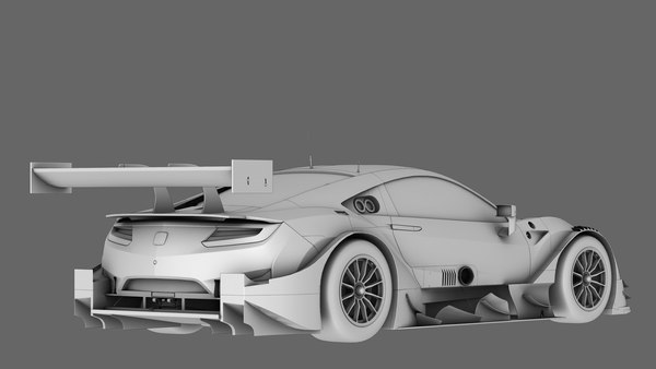 ホンダ NSX-GT GT500 スーパーGT3Dモデル - TurboSquid 2014961