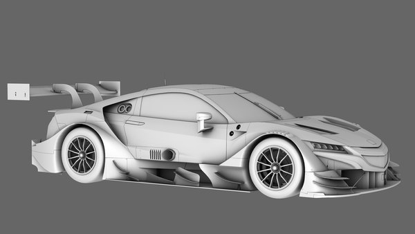 ホンダ NSX-GT GT500 スーパーGT3Dモデル - TurboSquid 2014961