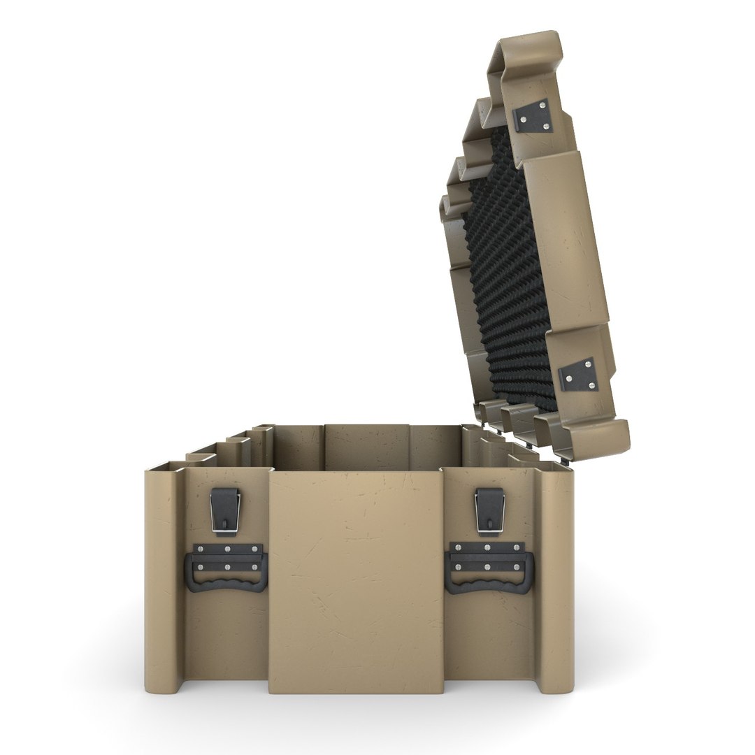Military Crate 3D Model - TurboSquid 1591843