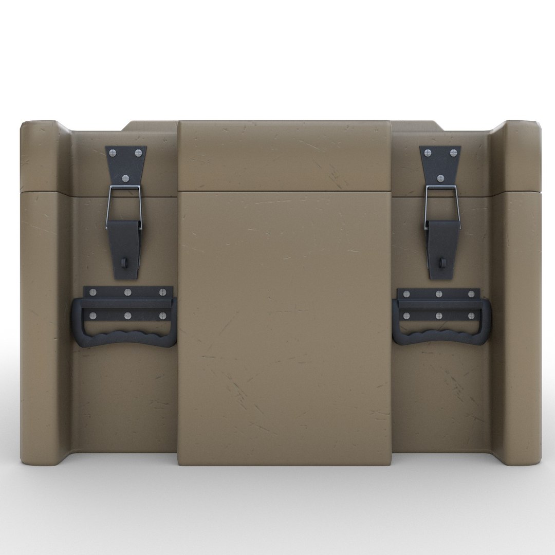 Military Crate 3D Model - TurboSquid 1591843