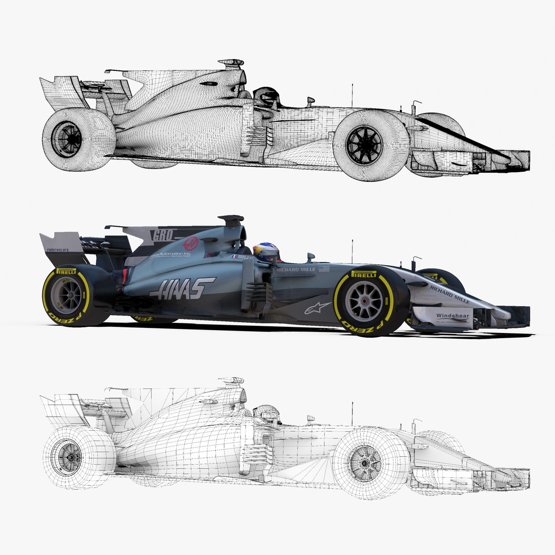 Rigged F1 Car 3D Model - TurboSquid 1261811