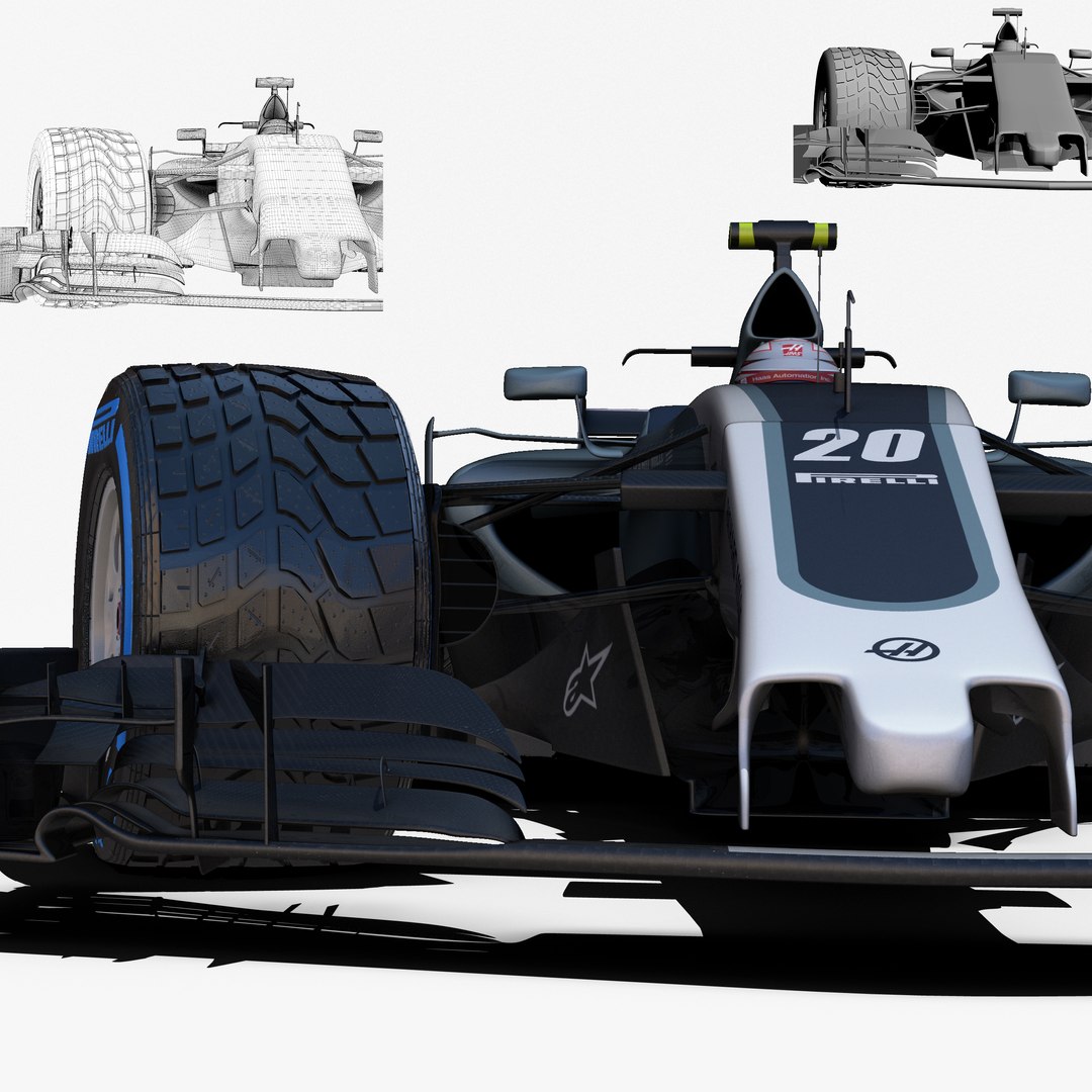 Rigged F1 Car 3D Model - TurboSquid 1261811