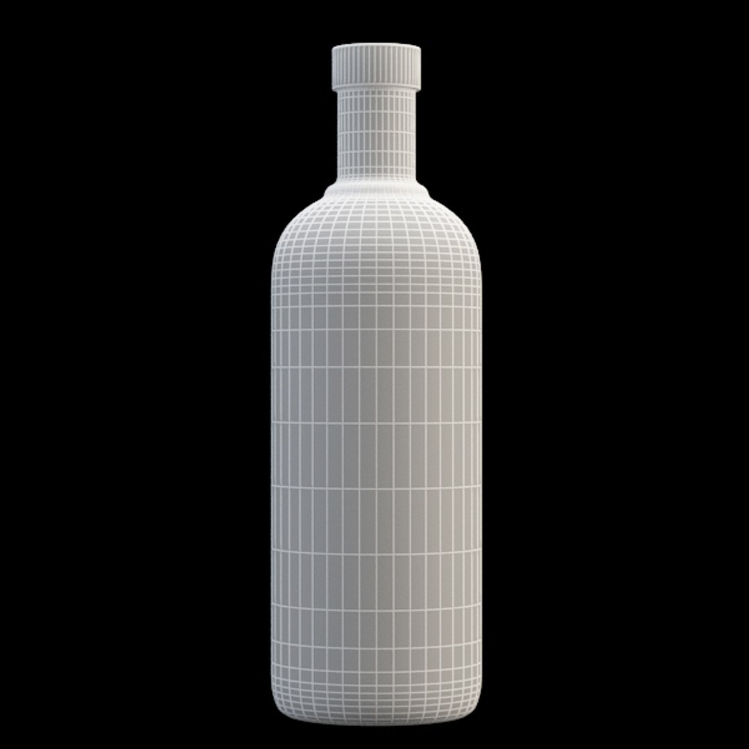 Max Absolut Vodka Bottle