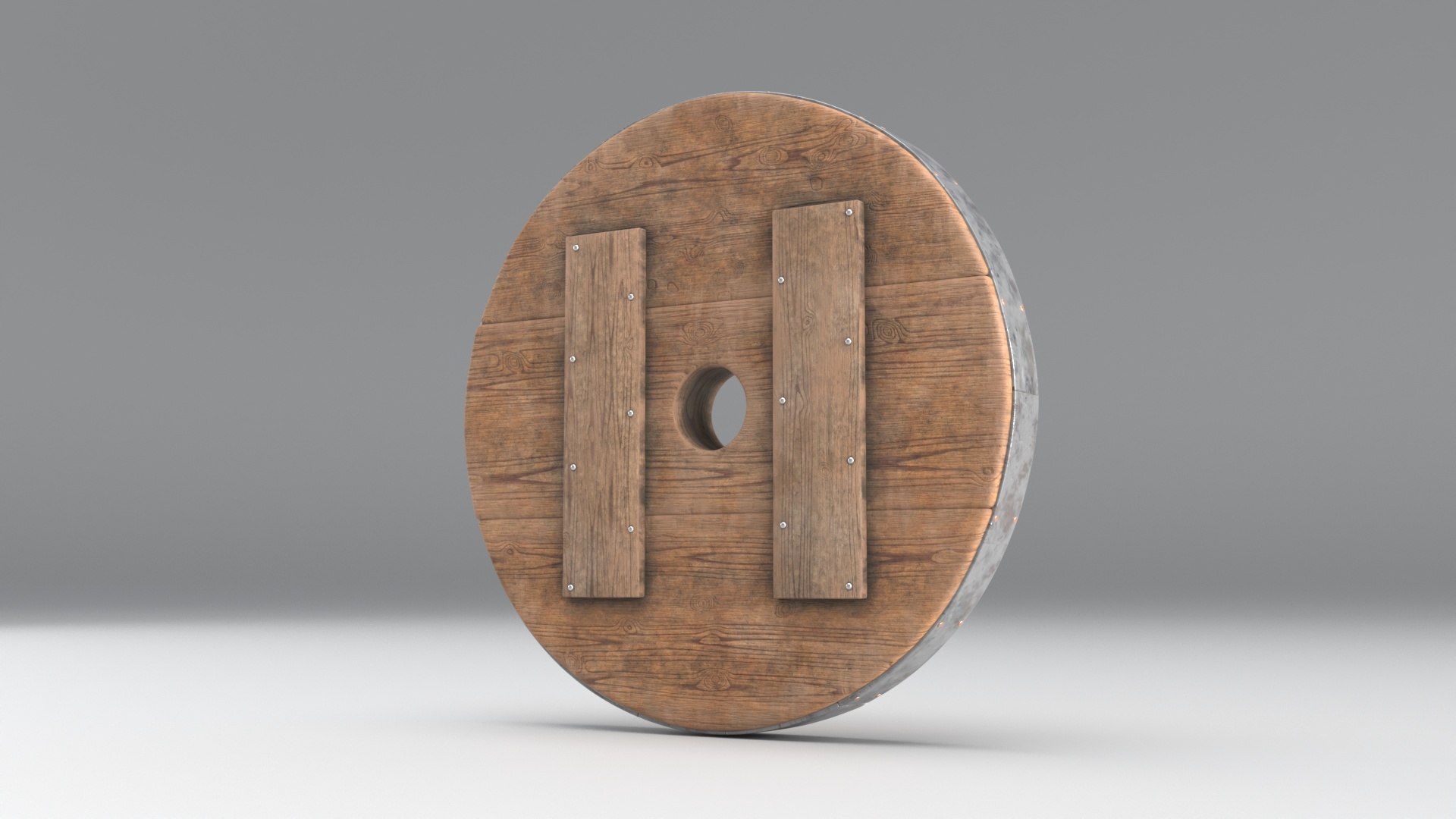 Free 3D Model Antique Solid Wooden Wheel - TurboSquid 2137885