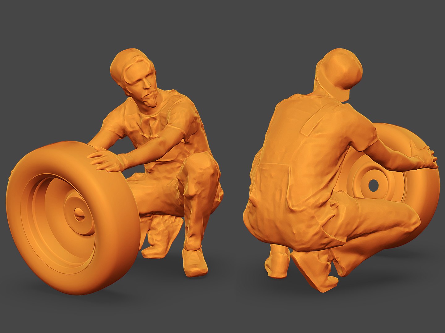 Stylized Car Mechanic Character 3D model - TurboSquid 1723903