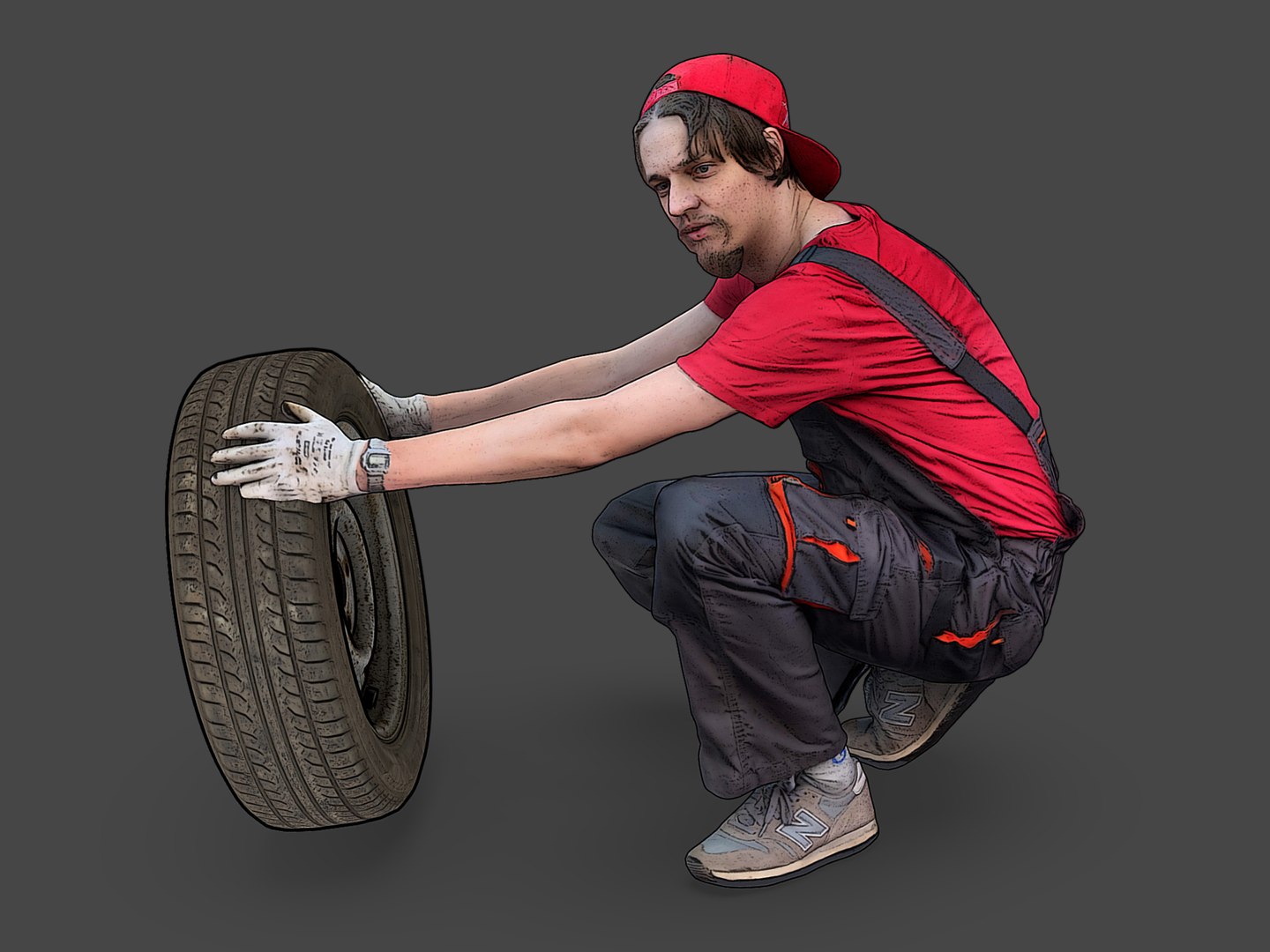 Stylized Car Mechanic Character 3D Model - TurboSquid 1723903