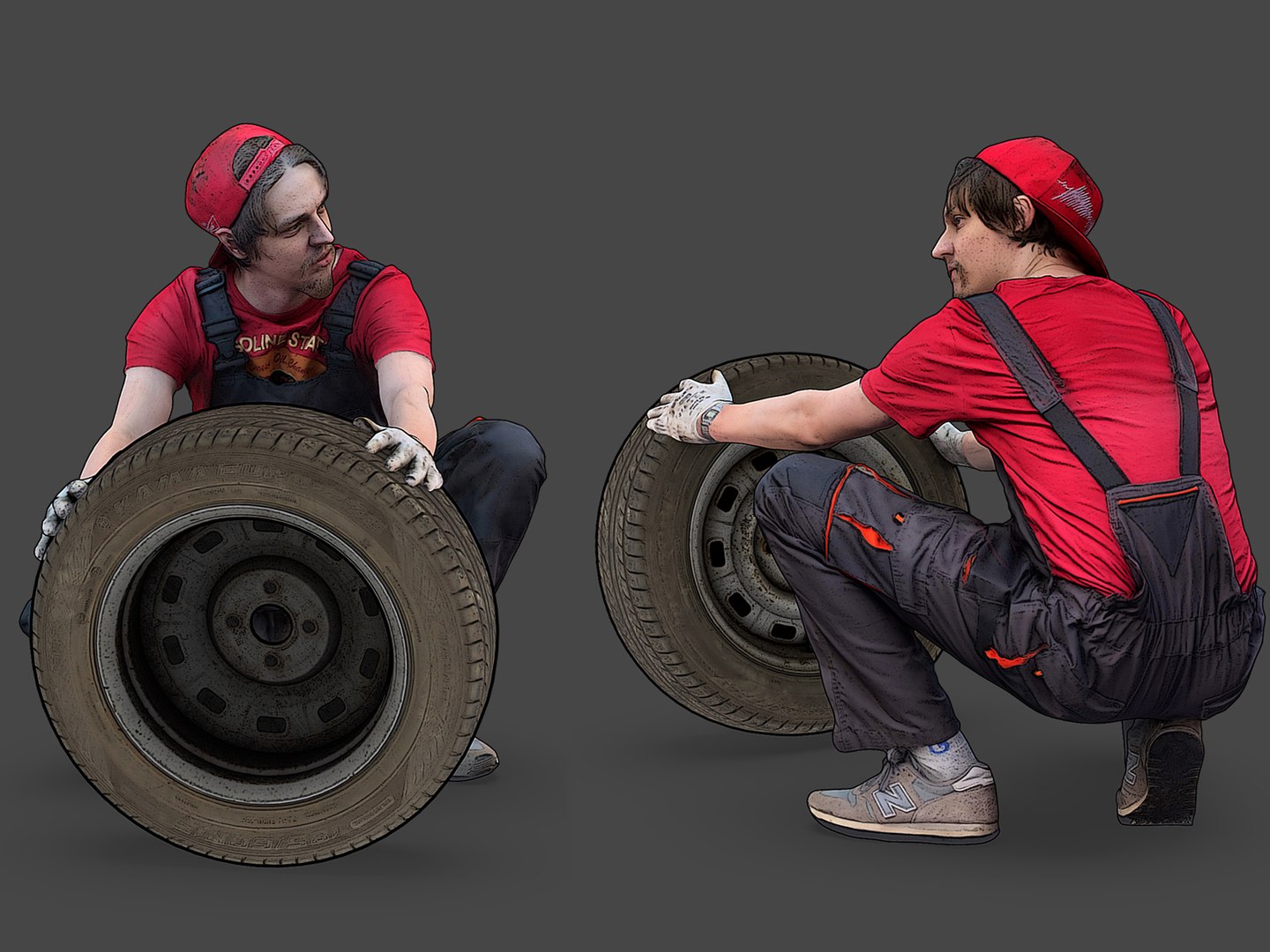 Stylized Car Mechanic Character 3D Model - TurboSquid 1723903