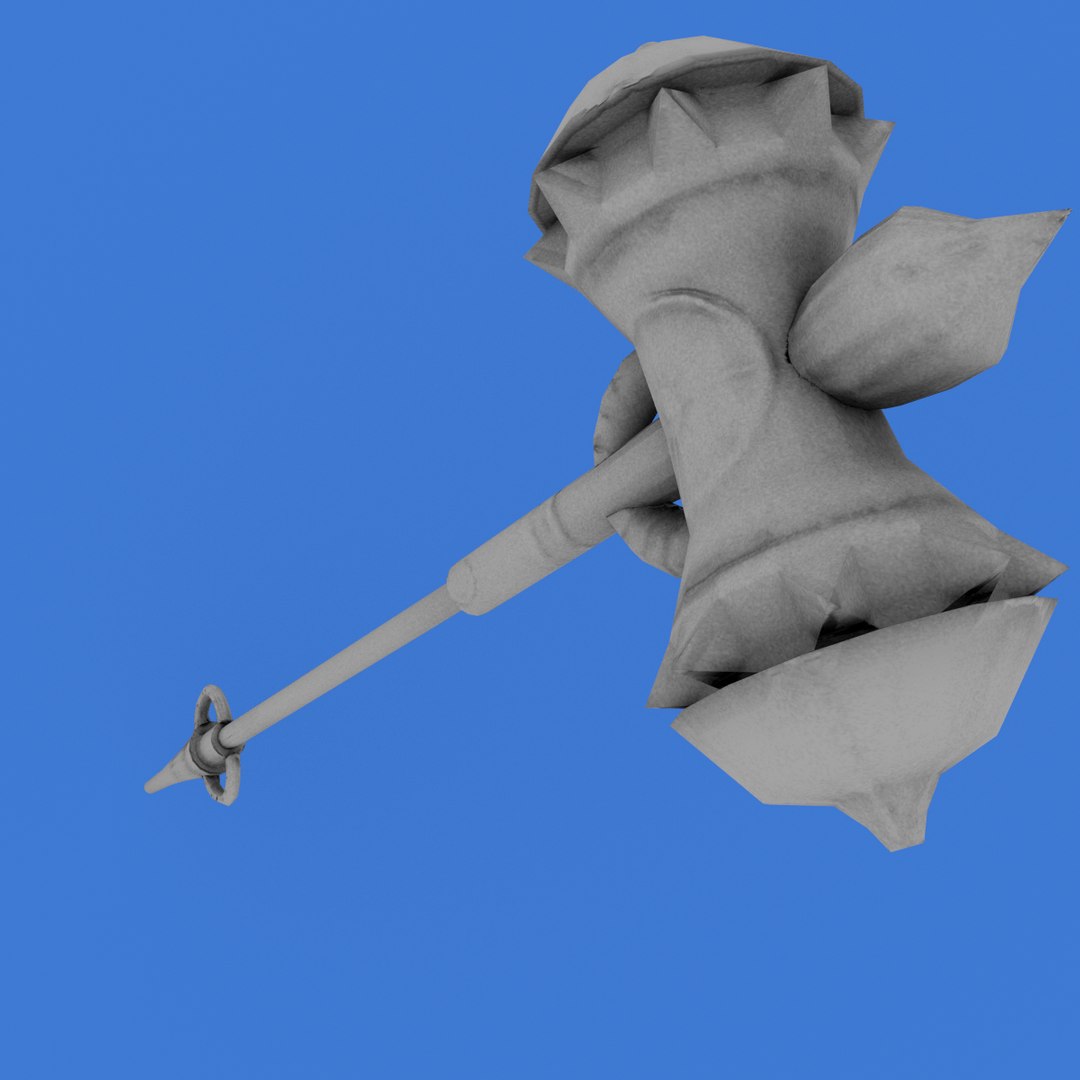 blunt 3d model