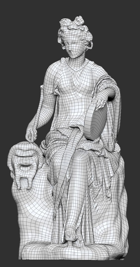 3D Model Greek Sculpture - TurboSquid 2250265