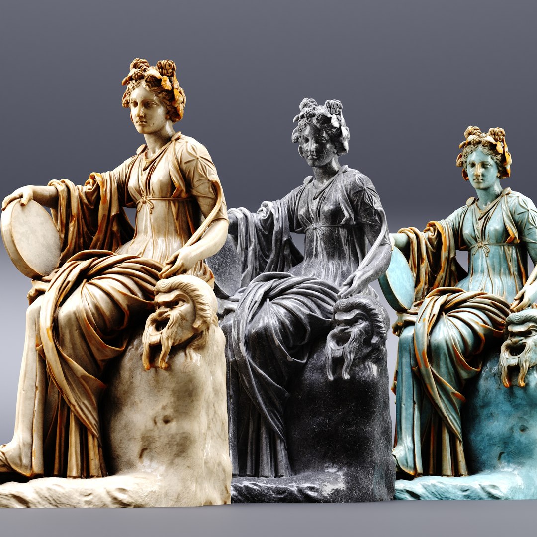 3D Model Greek Sculpture - TurboSquid 2250265