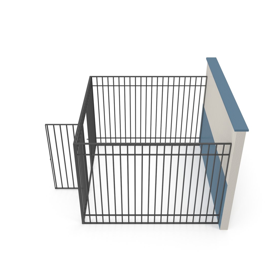 3D Iron Prison Cage Model - TurboSquid 2164459