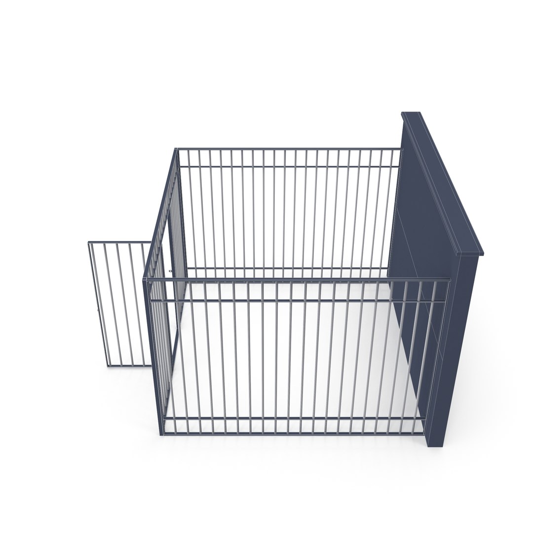 3D Iron Prison Cage Model - TurboSquid 2164459