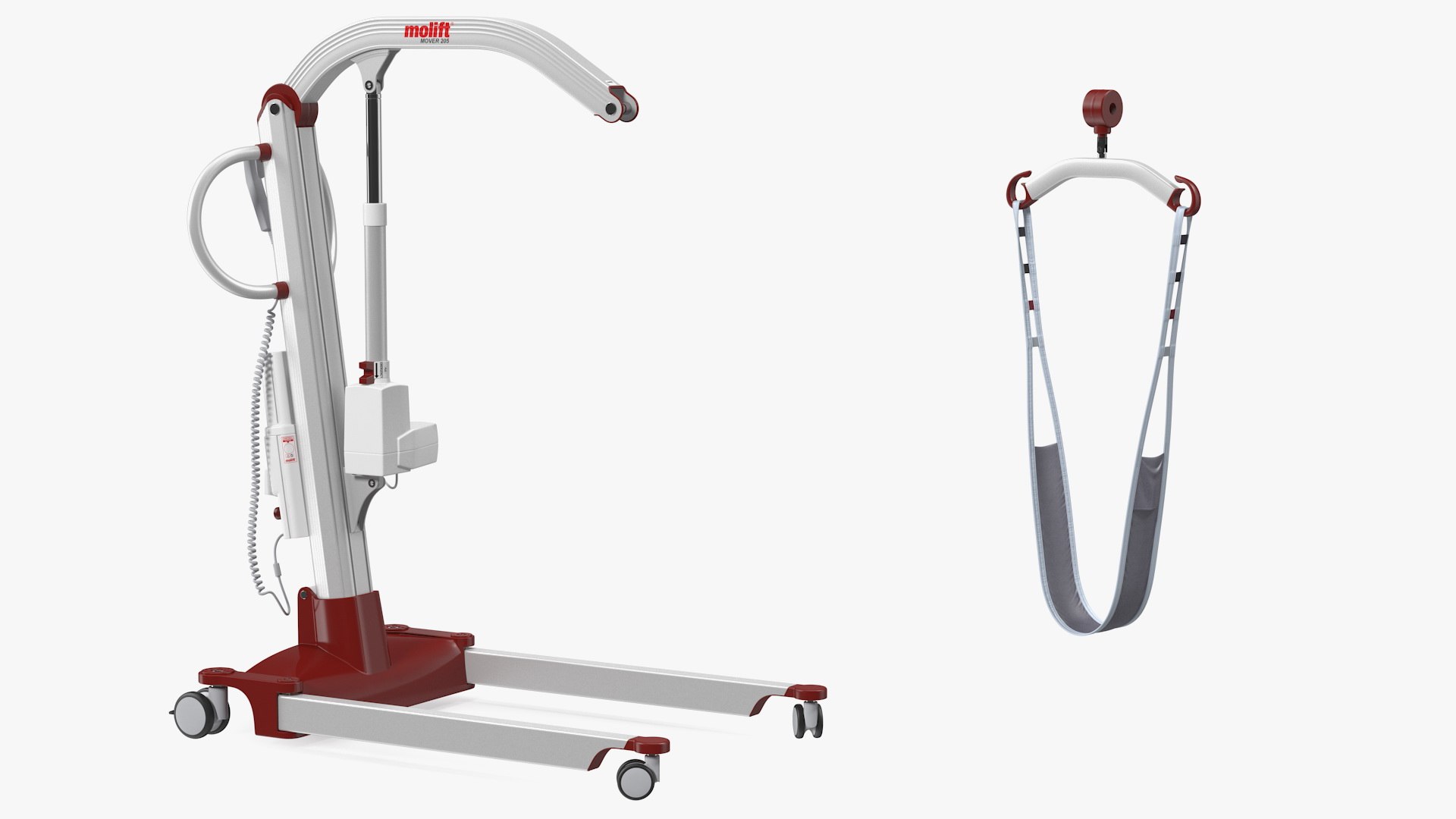 Patient Lift Molift Mover 3D Model - TurboSquid 1657291