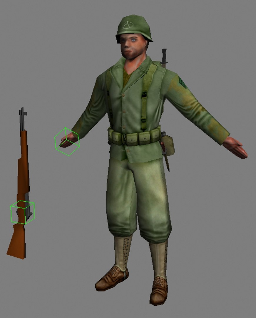 Gi Soldier Ww2 2 Max