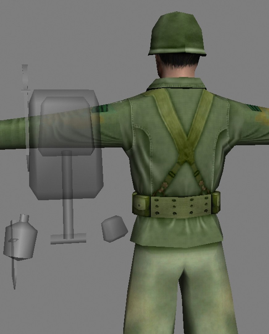 Gi Soldier Ww2 2 Max