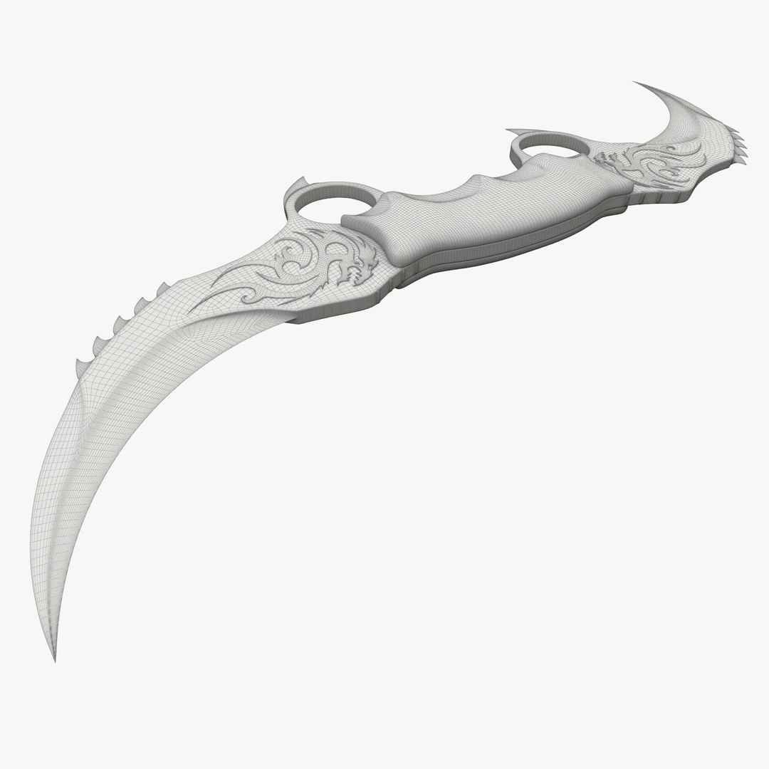 Karambit Double-dual Blade 3D - TurboSquid 1277977