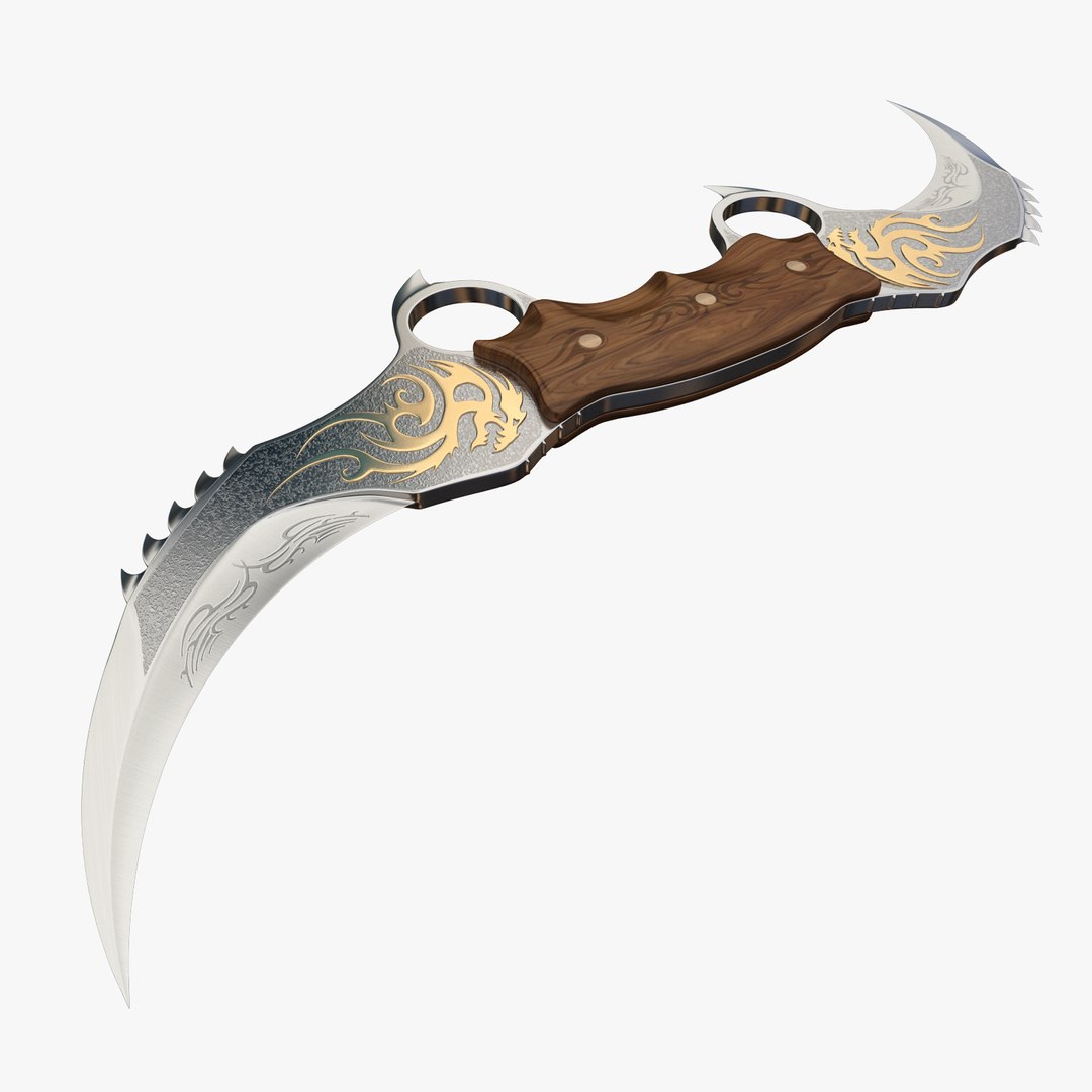 Karambit Double-dual Blade 3D - TurboSquid 1277977