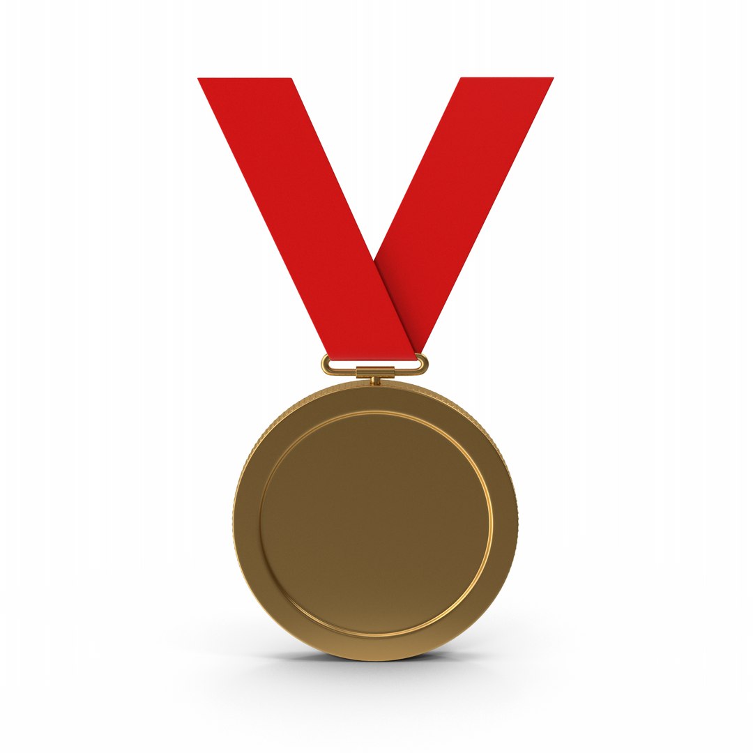 Gold Medal 3D Model - TurboSquid 2234390