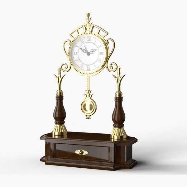 modelo 3d Pendulum Clock - TurboSquid 2033736