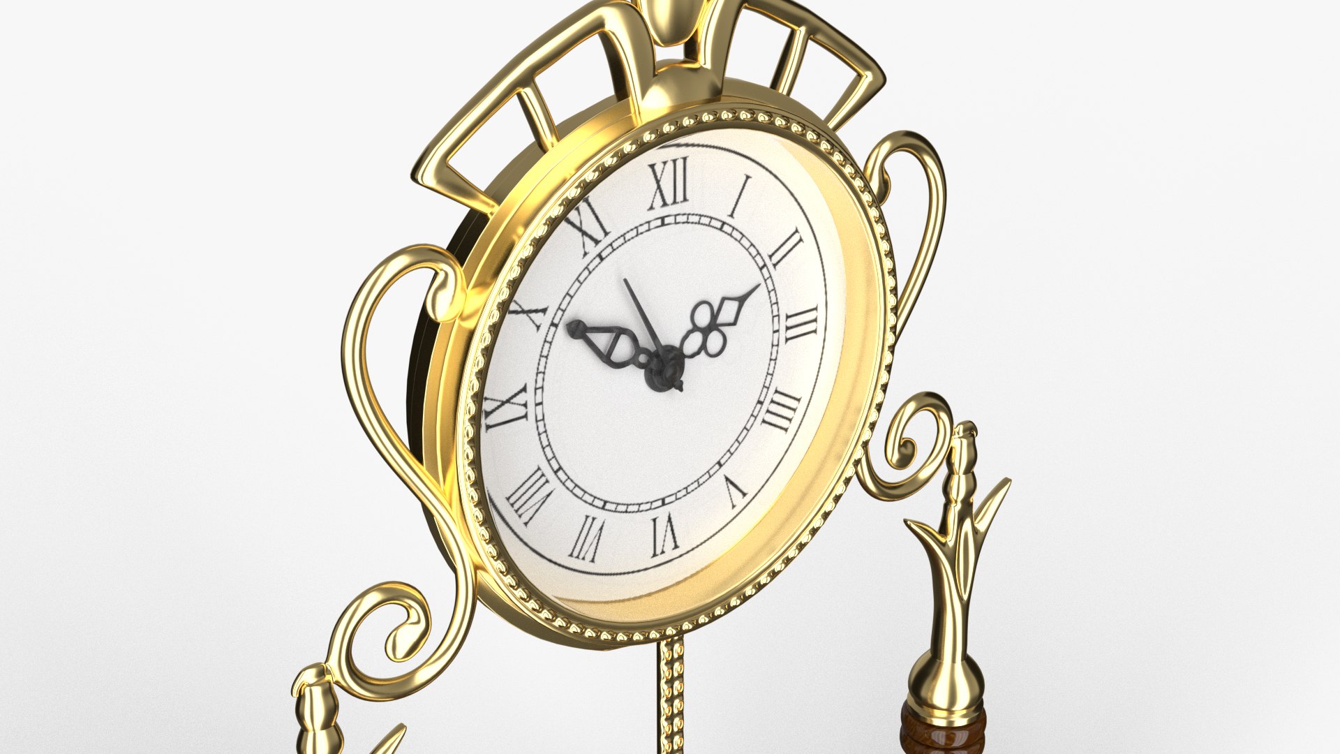 3D Pendulum Clock - TurboSquid 2033736