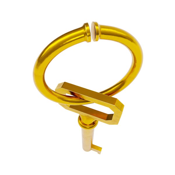 3D Gold key 3d model model - TurboSquid 1976562