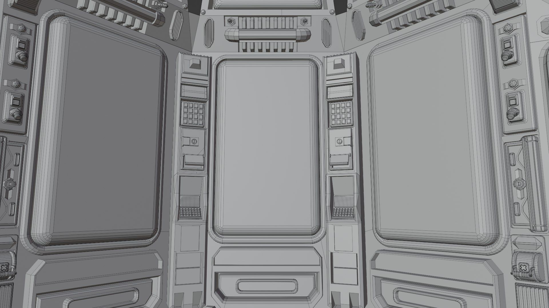 Sci-fi low-poly vending machine shop 3D - TurboSquid 2162402