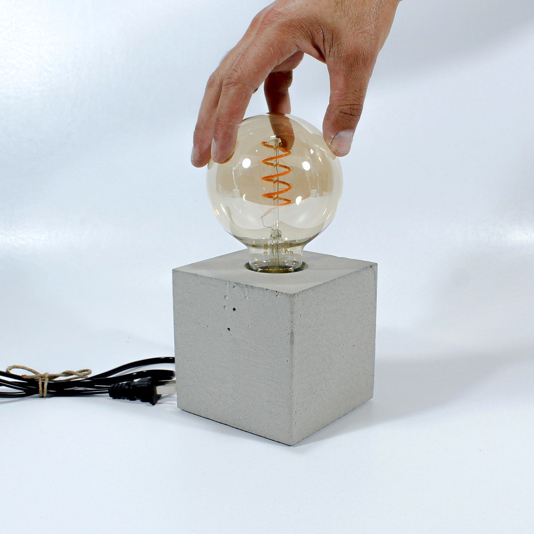 Concrete Lamp Mold Digital 3D File 3D - TurboSquid 2138690