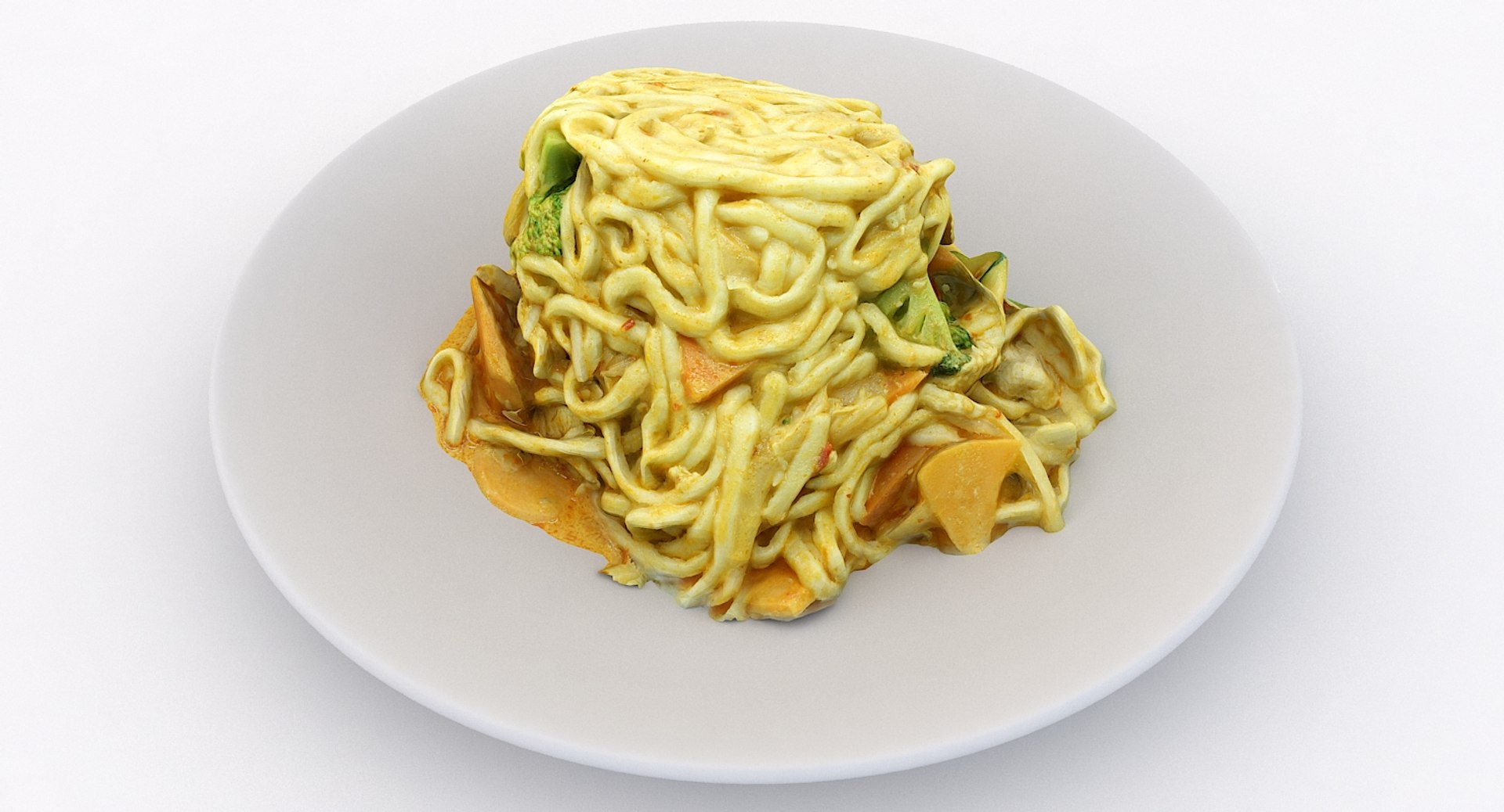 3D Asian Lunch Model - TurboSquid 1401703