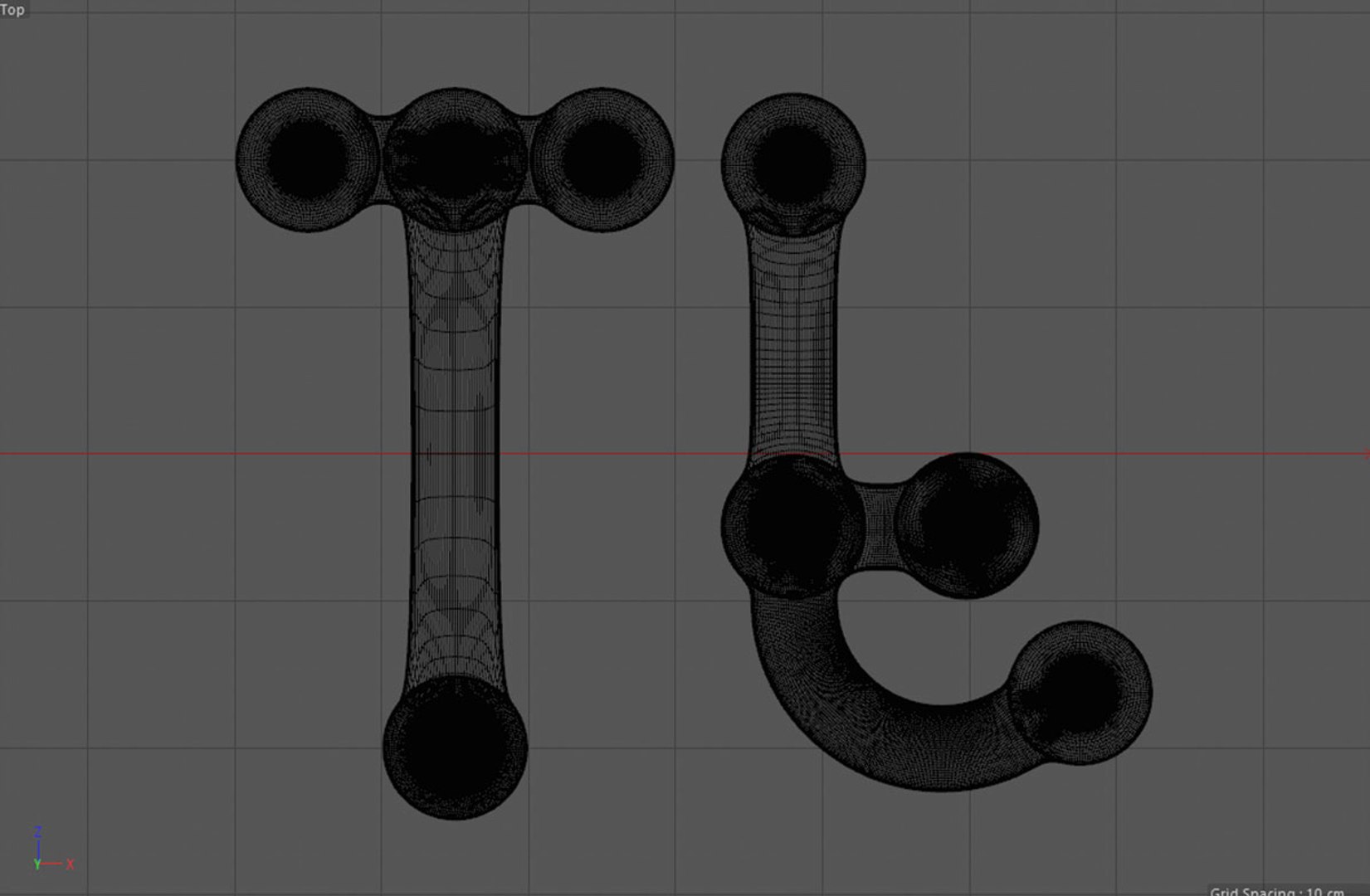 Rst rusty metal alphabet letters 3D model - TurboSquid 1454086