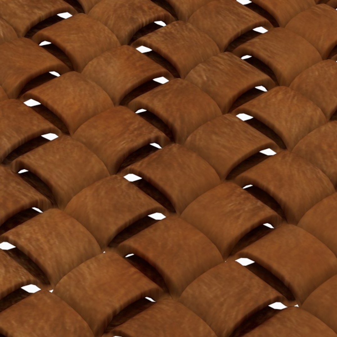 wickerwork wicker 3d model