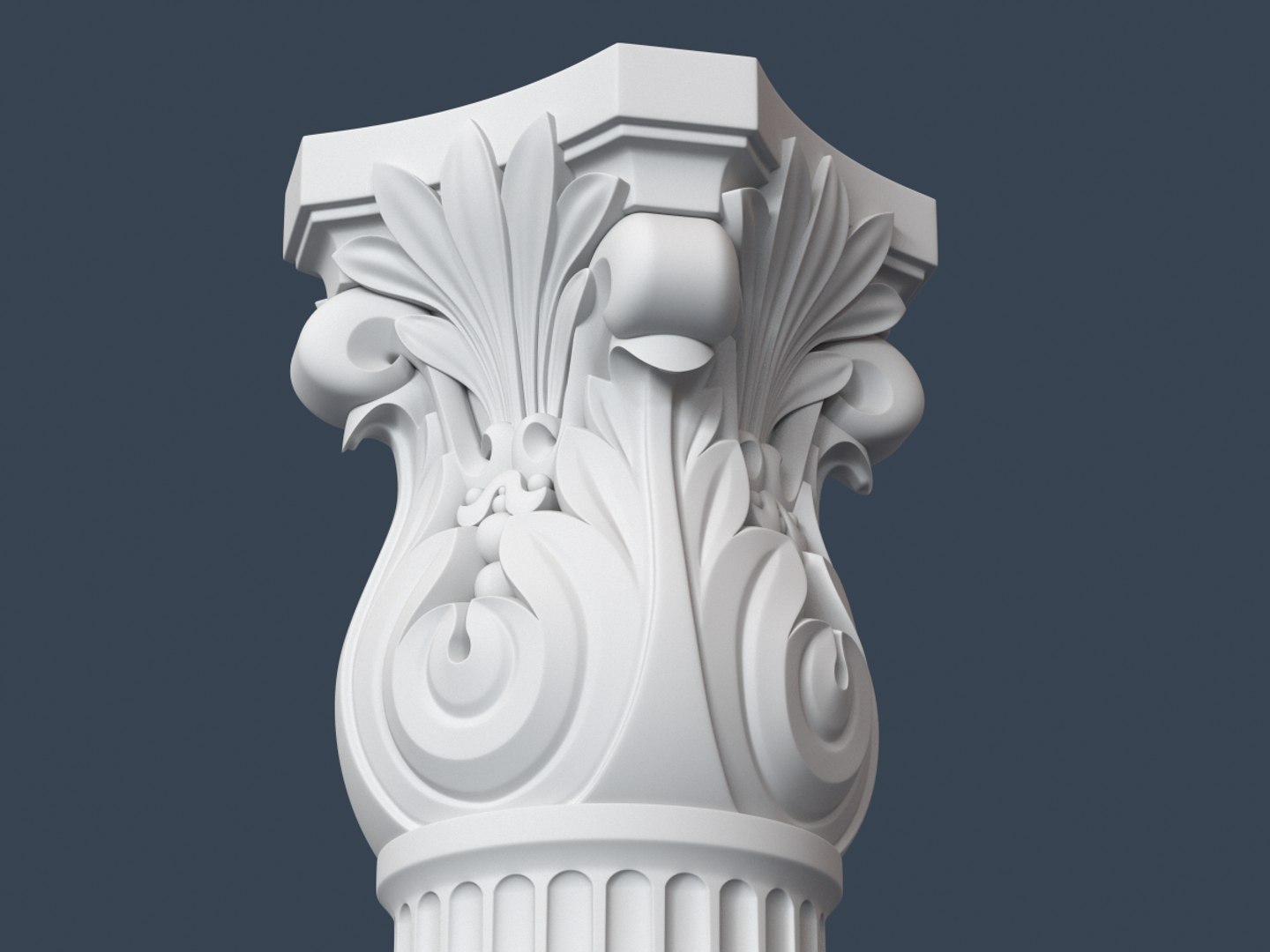 3d Classical Column Model