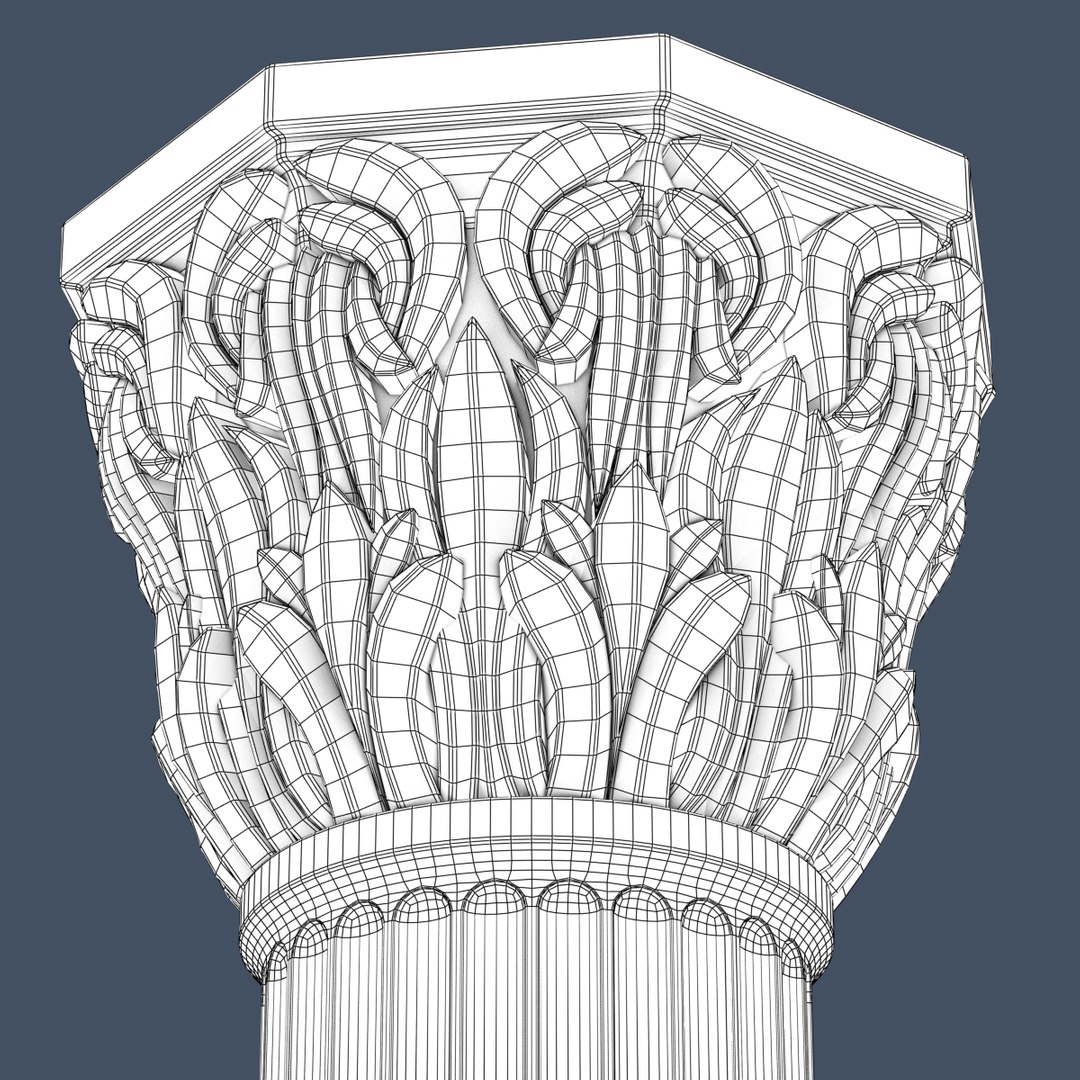 3d Classical Column Model