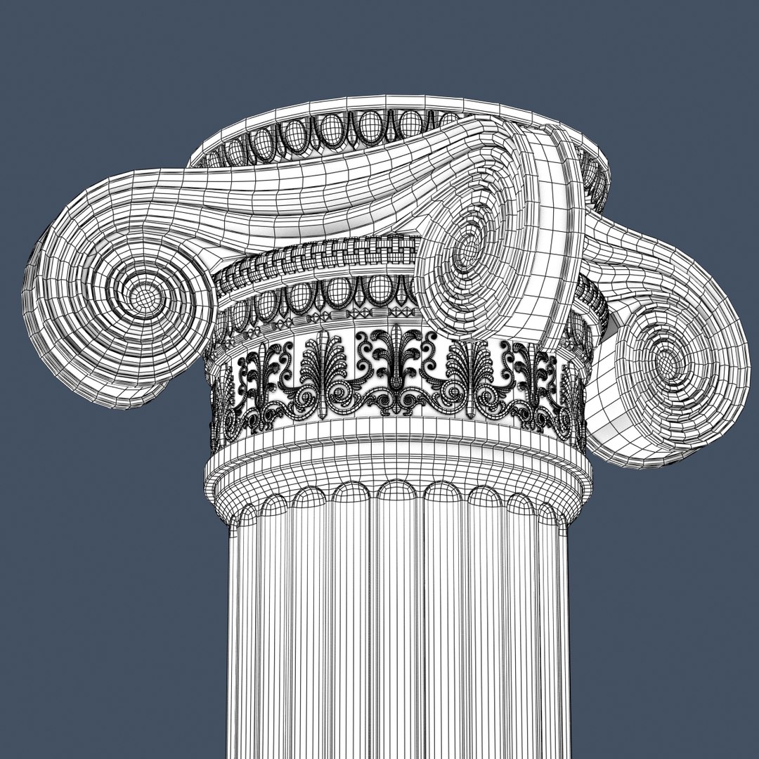 3d Classical Column Model