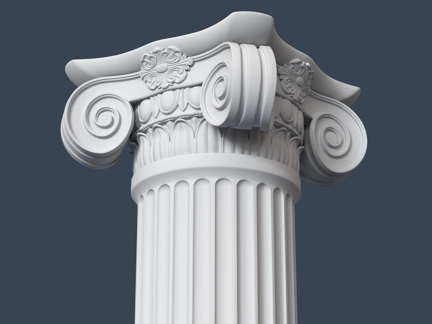 3d Classical Column Model