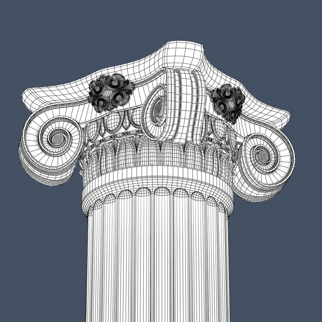 3d Classical Column Model