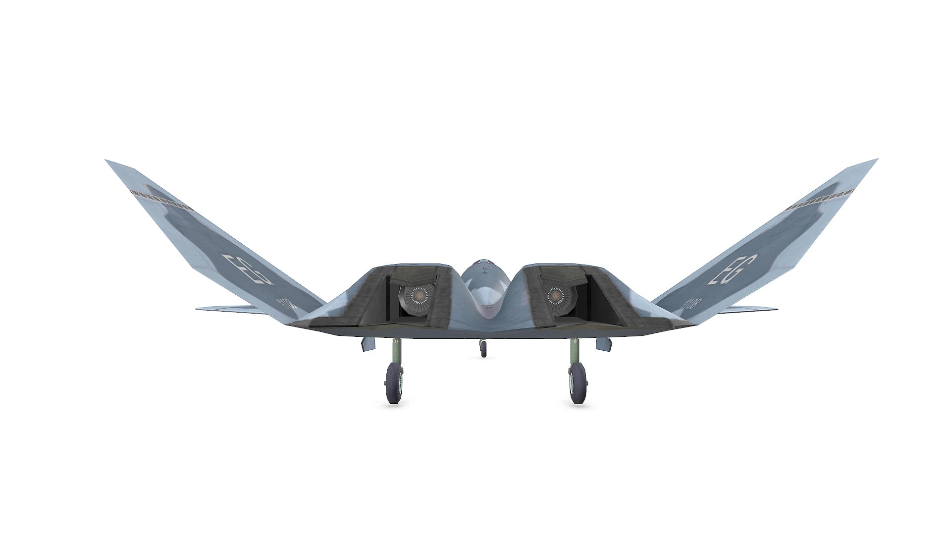 Yf-23 Fighter Jet 3D Model - TurboSquid 1666010