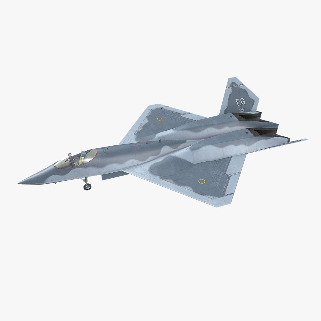 Yf-23 fighter jet 3D model - TurboSquid 1666010
