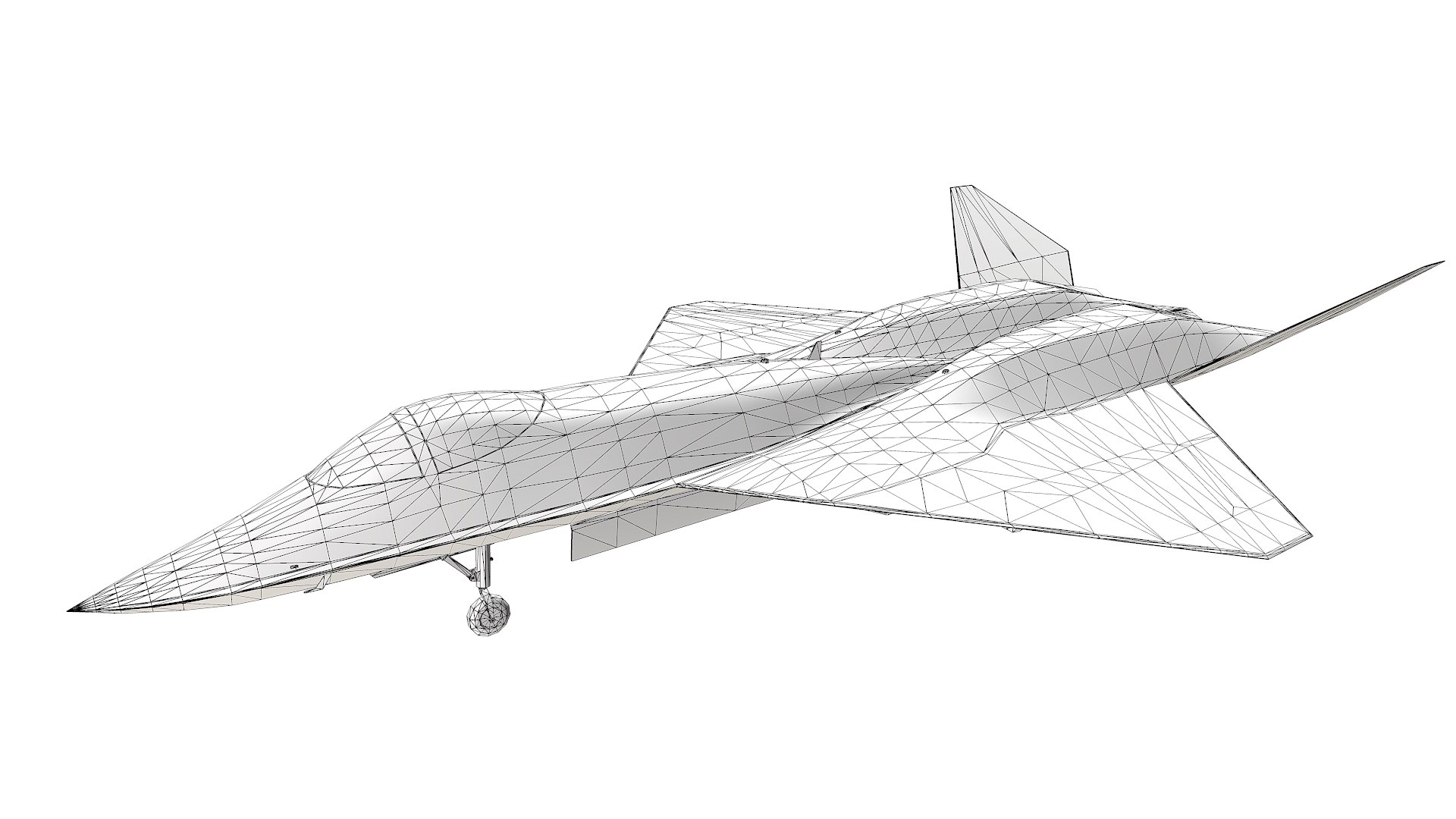 Yf-23 Fighter Jet 3D Model - TurboSquid 1666010